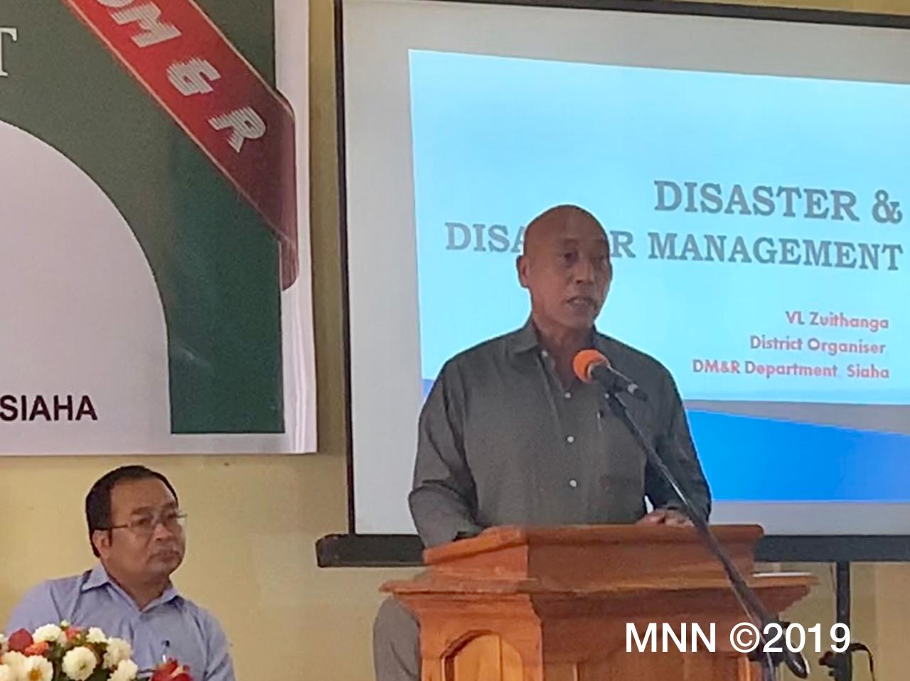 Siaha lia Basic Disaster Management Training hnei > Maraland.NET - The ...