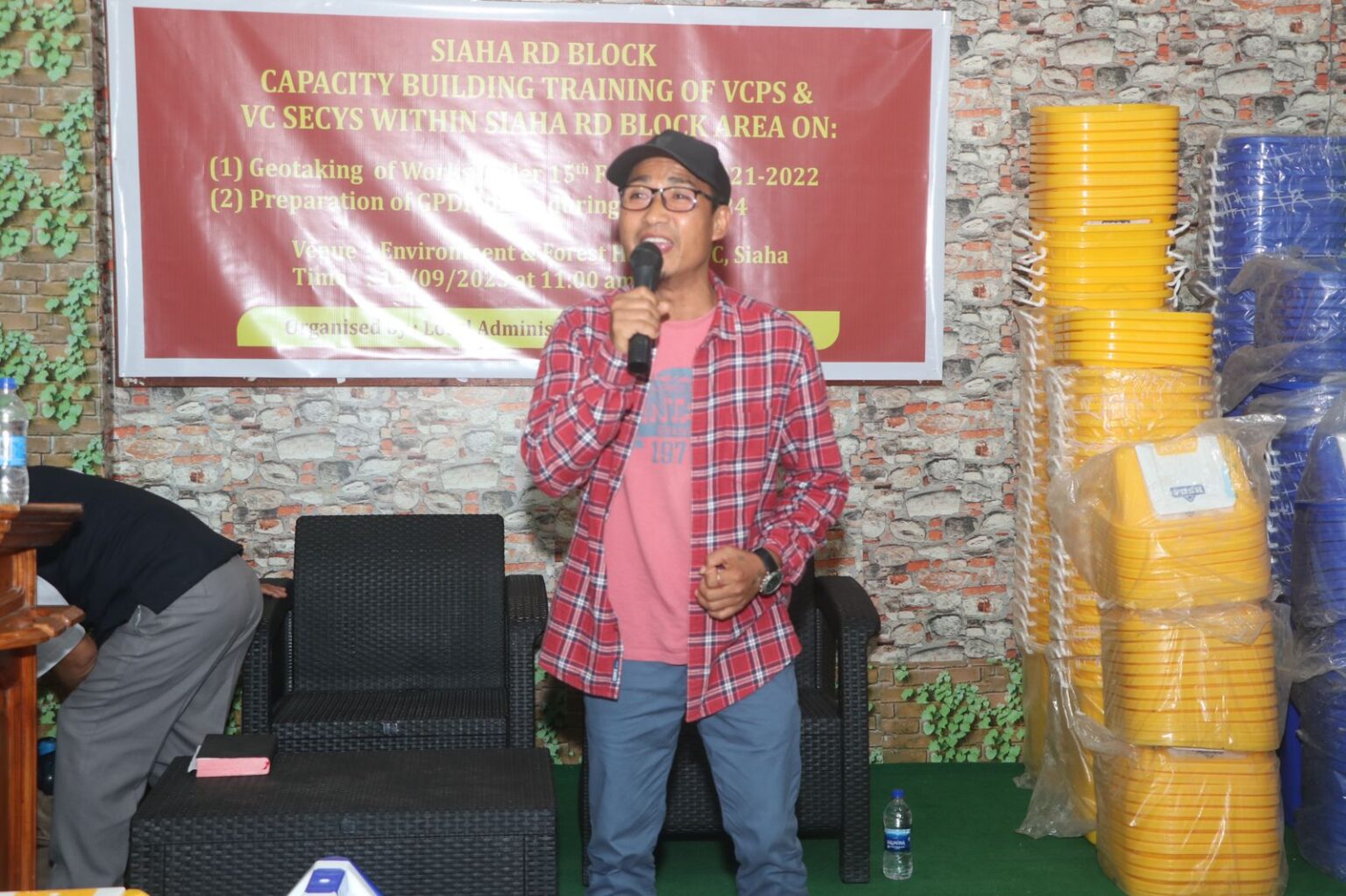 Puhpa K. Chhuabei, EM MADC ta VCP & VC Secretary zy Training ahlaokhei ...