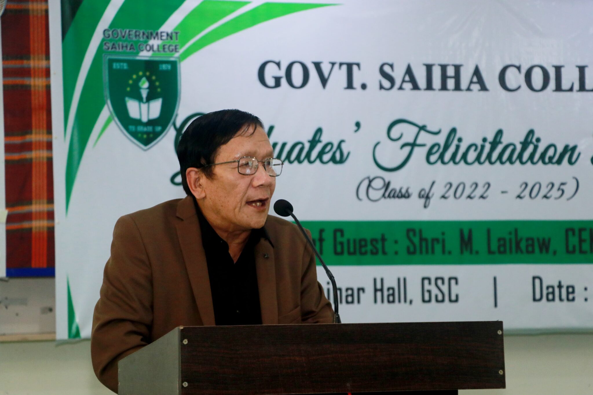 Puhpa M. Laikaw, CEM ta Gov’t Saiha College, Siaha, Graduates ...